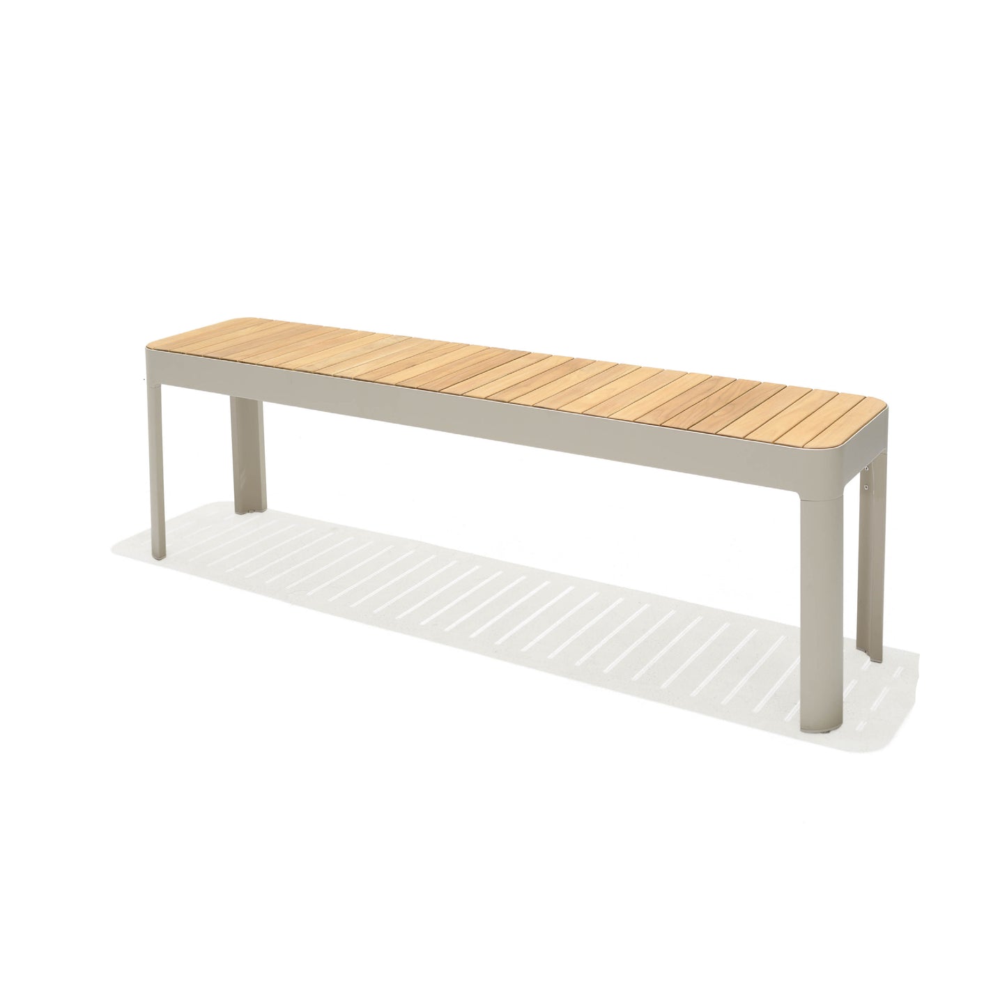 Portals Picnic Bench Made of Die-Cast Aluminum – International Home Miami